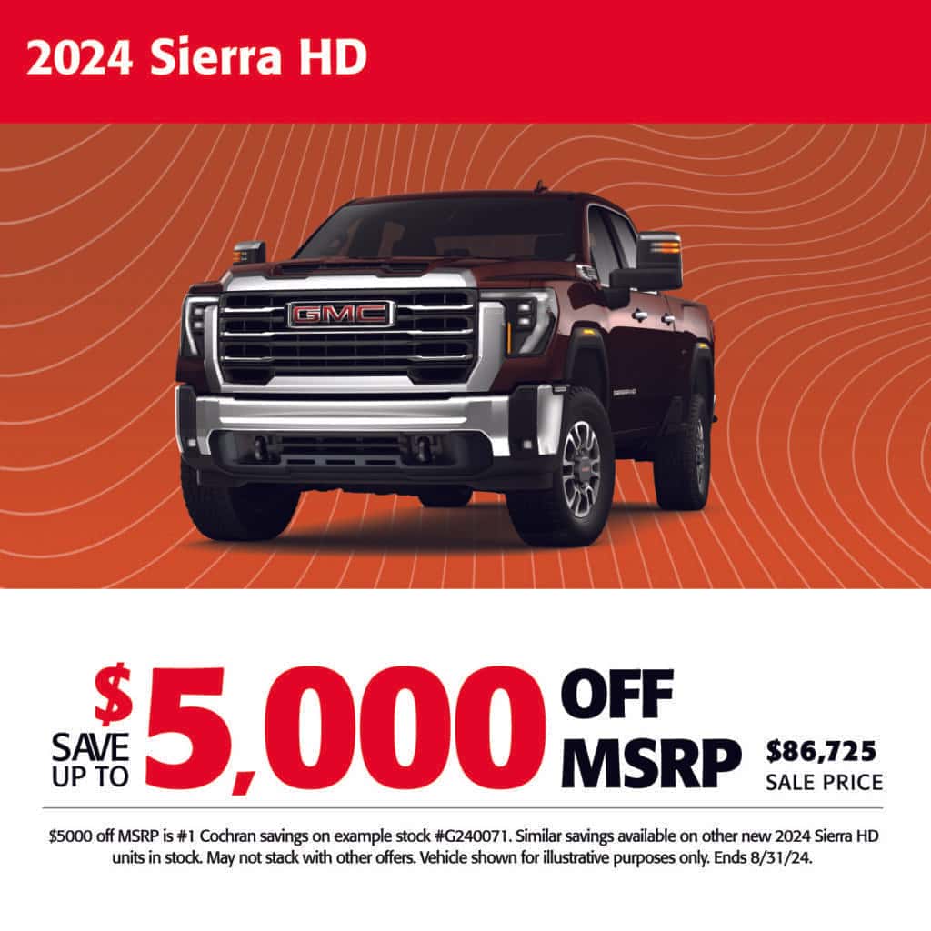 Current New Buick, GMC Specials Offers | #1 Cochran Of Robinson Township