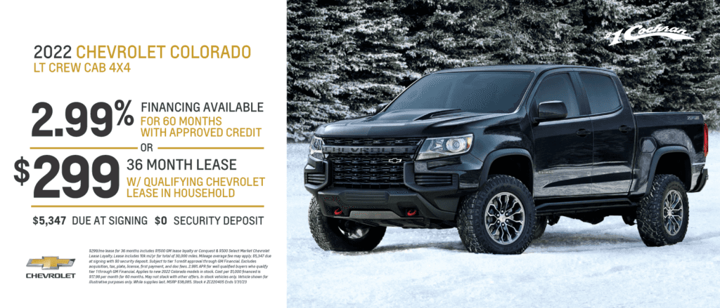 Current New Chevrolet Specials Offers | #1 Cochran Chevrolet