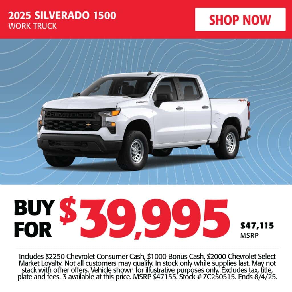Current New Chevrolet Specials Offers | #1 Cochran Chevrolet
