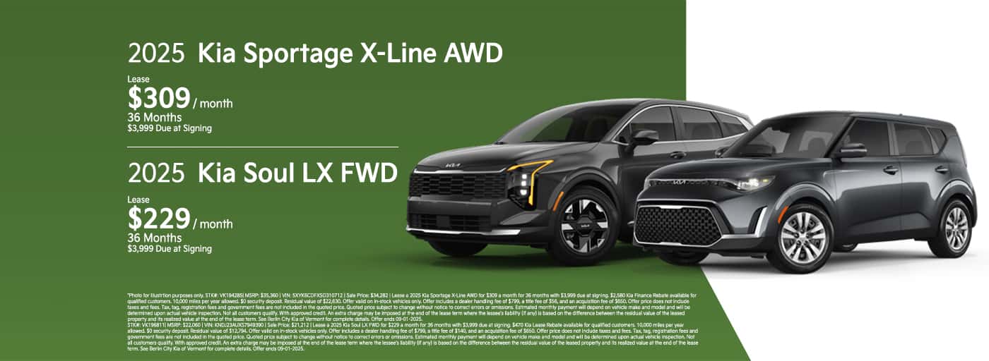 Welcome to Berlin City Kia of Vermont | Your Kia Dealer