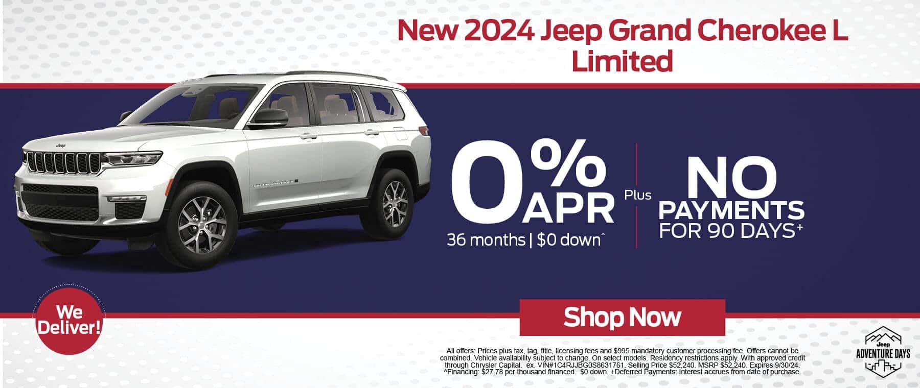 Step One Offers | Chrysler Dodge Jeep Ram® Fiat Crestview