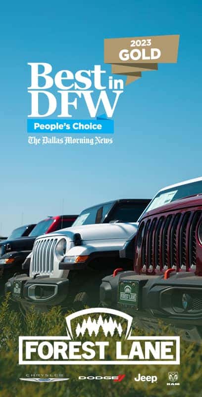 Triumphant Hat-Trick: Best in DFW | Forest Lane CDJR