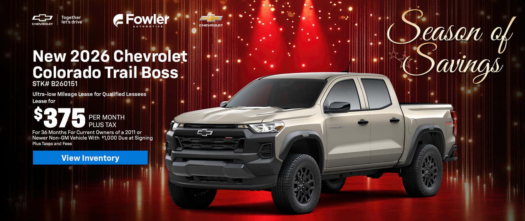 Fowler Chevrolet | Chevrolet Dealer in Broomfield, CO