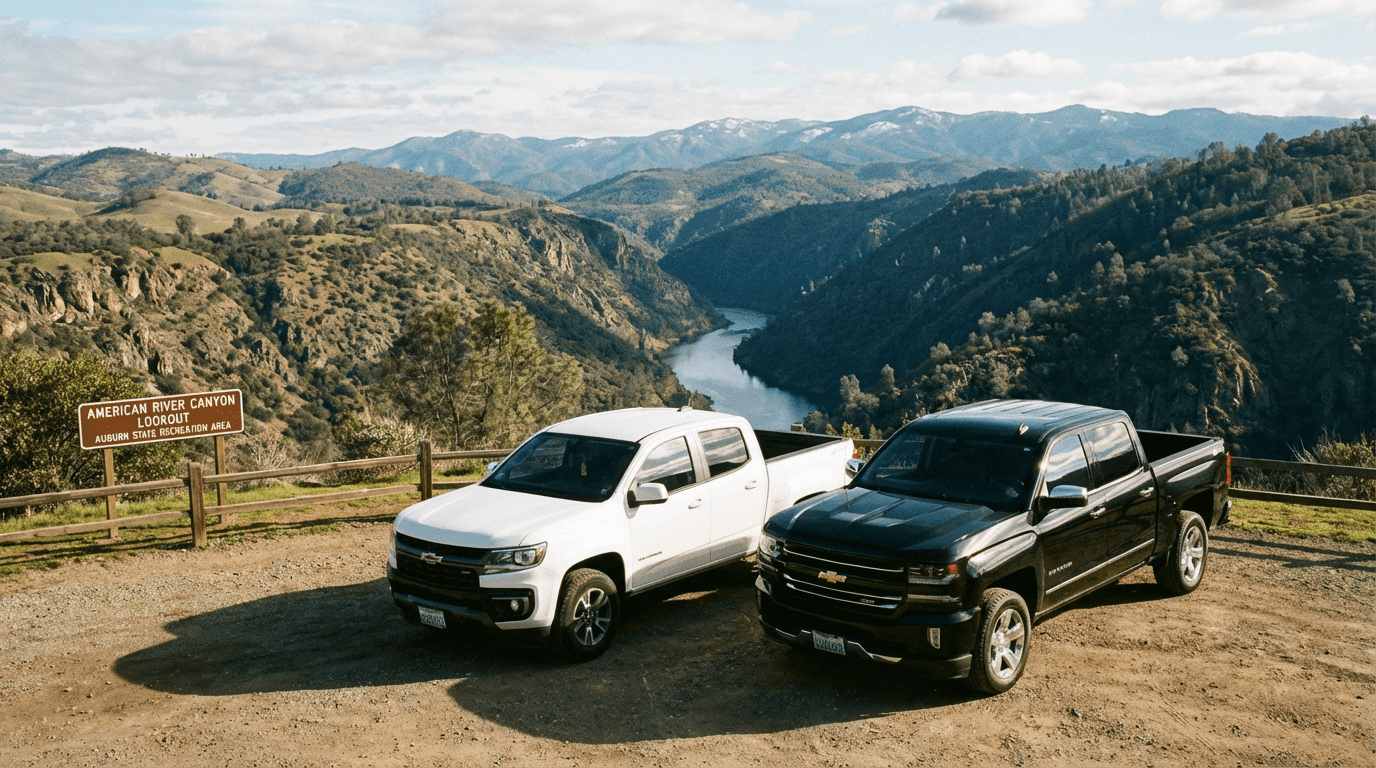 Chevy Colorado vs Silverado Auburn CA | Gold Rush Chevrolet