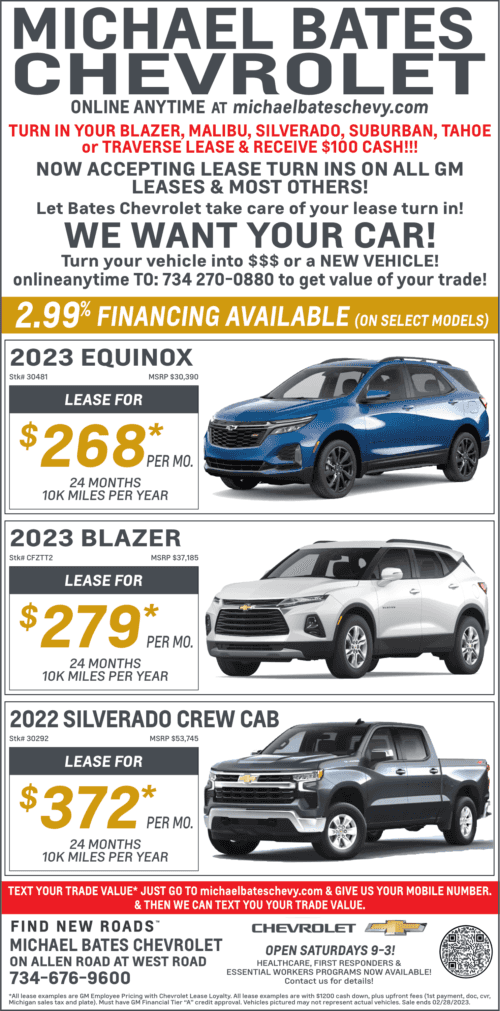 Current New Chevrolet Specials Offers | Michael Bates Chevrolet, Inc.