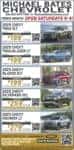 Current New Chevrolet Specials Offers | Michael Bates Chevrolet, Inc.