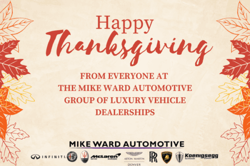 Have a Happy Thanksgiving! - Mike Ward Alfa Romeo of South Denver