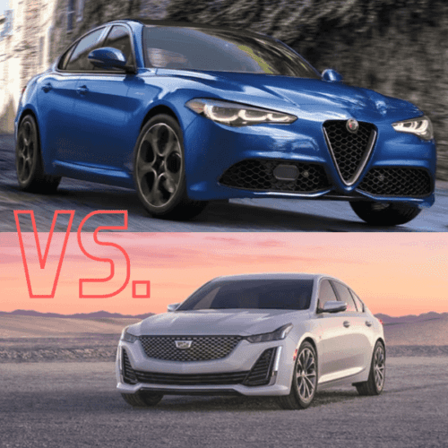Compare the 2024 Alfa Romeo Giulia & the 2024 Cadillac CT5 in Colorado
