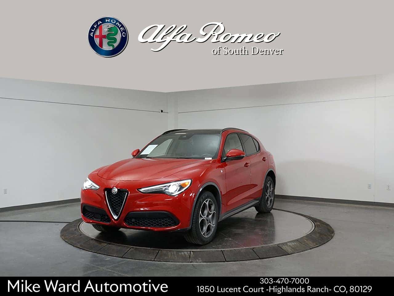 Own the Vibrant CPO 2023 Alfa Romeo Stelvio Ti - Mike Ward Alfa Romeo