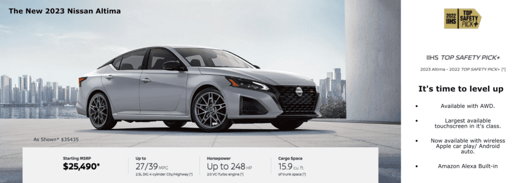 2023 Nissan Altimas Available | Milford Nissan