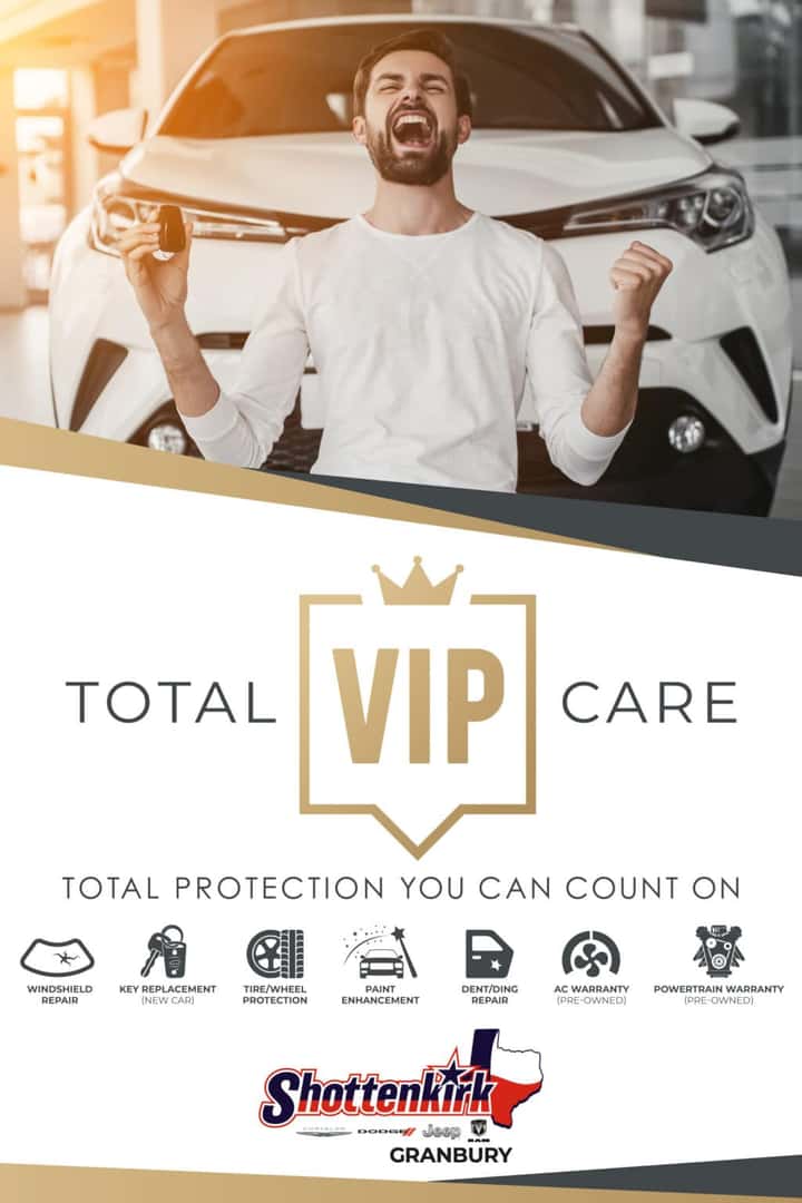 Total VIP Care | Shottenkirk CDJR Granbury